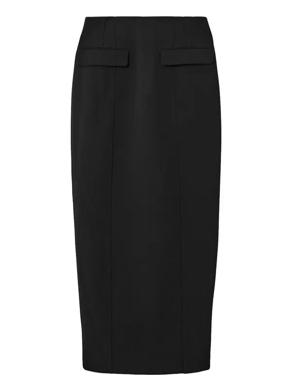 TOTÊME Grain De Poudre Maxi Skirt - Black