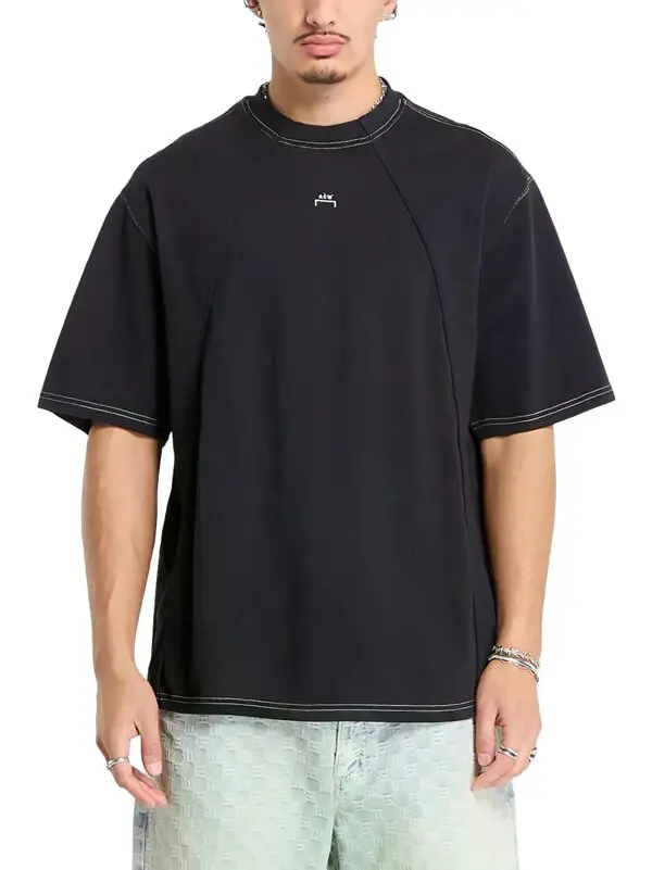 A-COLD-WALL* Millbank Topstitch T-shirt - Black