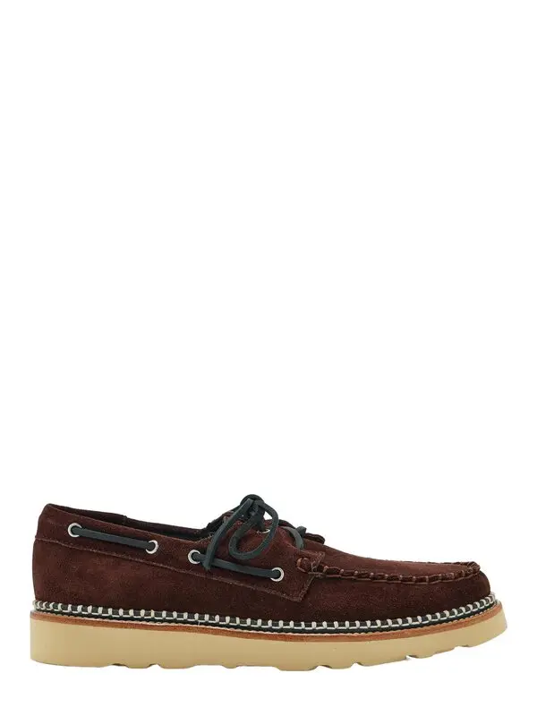 Freda Salvador Collins Suede Boat Shoes - Brown