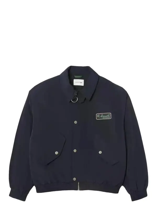Lacoste Buttoned Blouson Jacket - Blue
