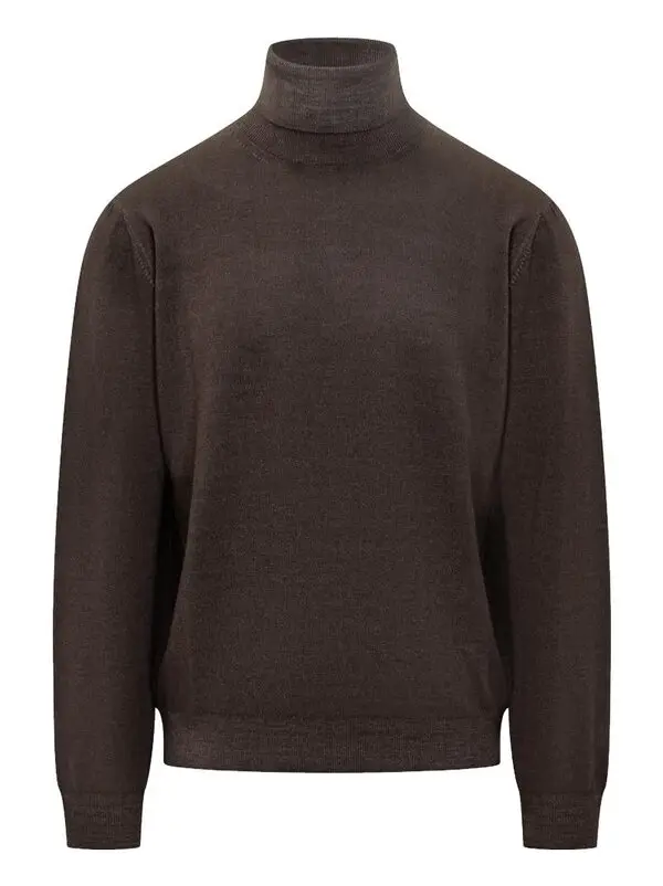 FILIPPO DE LAURENTIIS Wool Turtleneck - Grey
