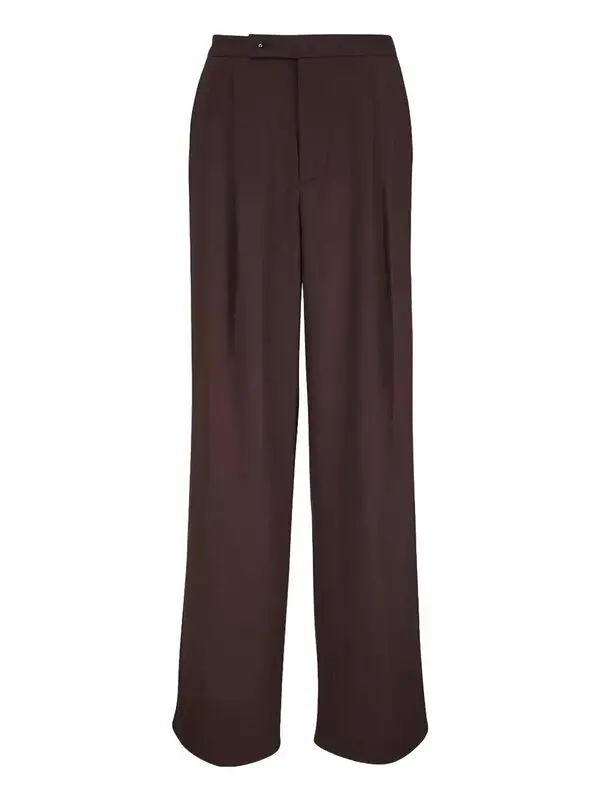 Vince Pleated Trousers - Brown