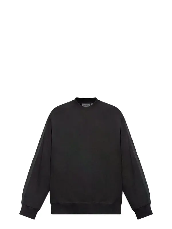 Carhartt Work In Progress Long-sleeve Panelled Sweatshirt - Black