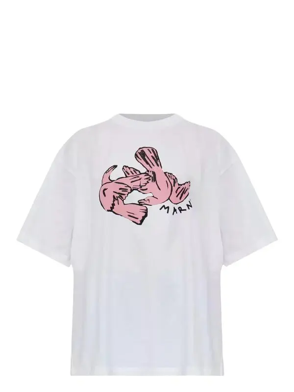 Marni Printed T-shirt - White