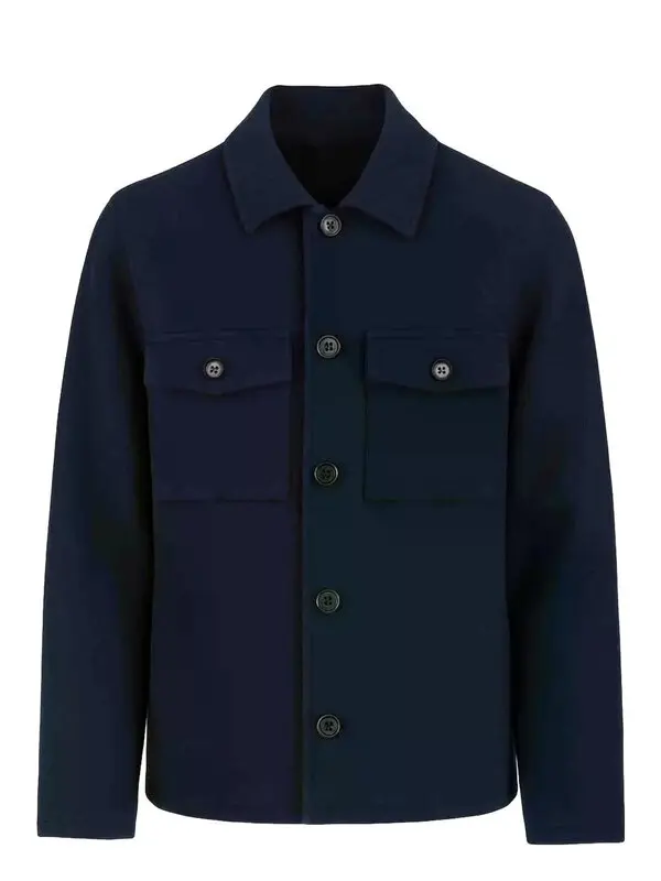 Jacob Cohen Button-fastening Pocket-chest Shirt - Blue