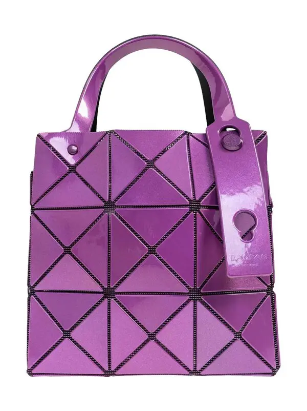 Issey Miyake Carat Panelled Mini Bag - Purple