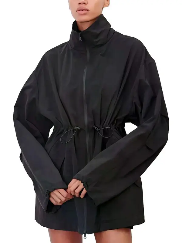 Wardrobe.NYC Rhw Crop Jacket - Black