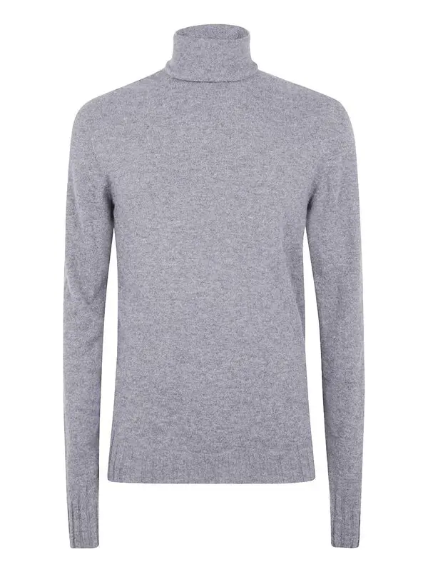 MD75 Cashmere Turtleneck Sweater - Grey