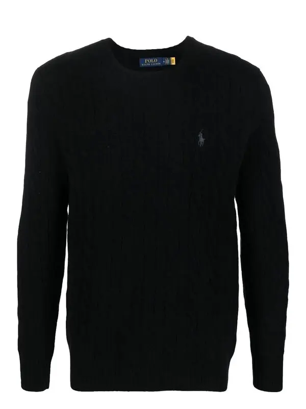 Polo Ralph Lauren Long Sleeve Pullover - Black