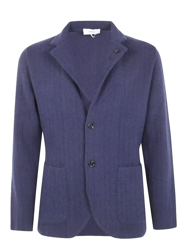 LARDINI Jacket - Blue