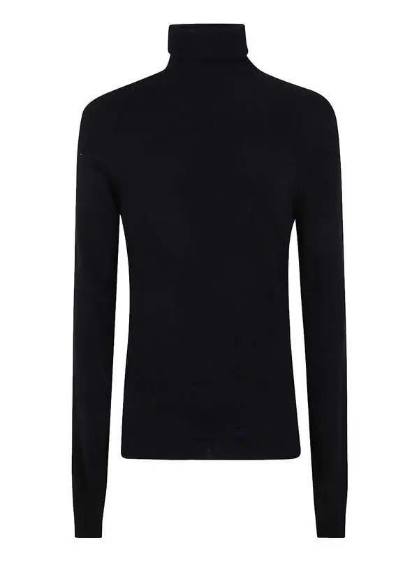 MD75 Cashmere Turtleneck Sweater - Black