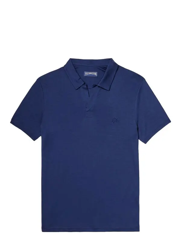 Vilebrequin Pirinol Tencel™ Lyocell Polo Shirt - Blue