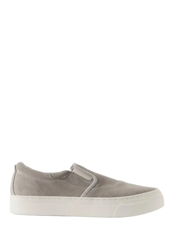 OMNI Lister Suede Slip-on Sneakers - Gray