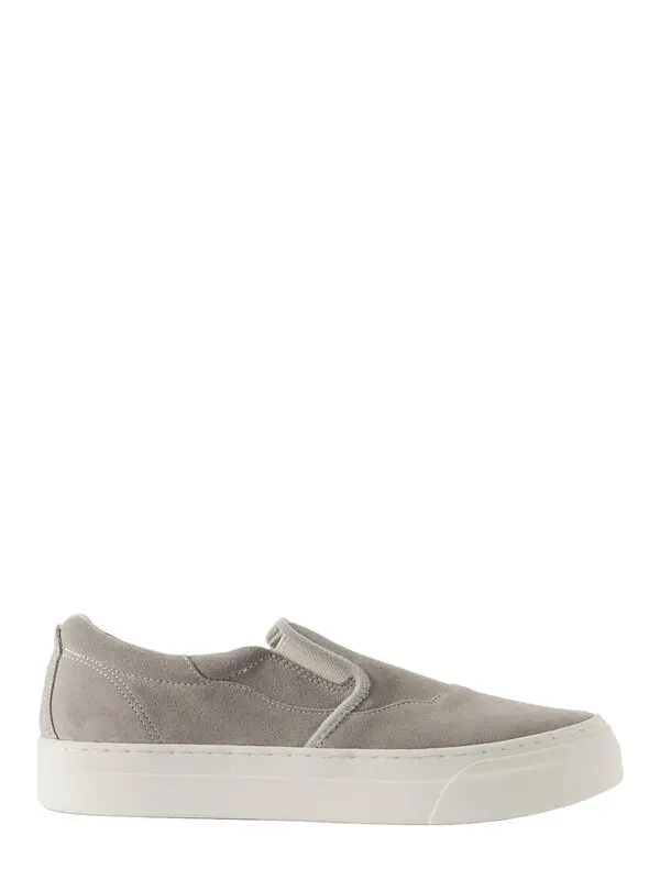 OMNI Lister Suede Slip-on Sneakers - Gray
