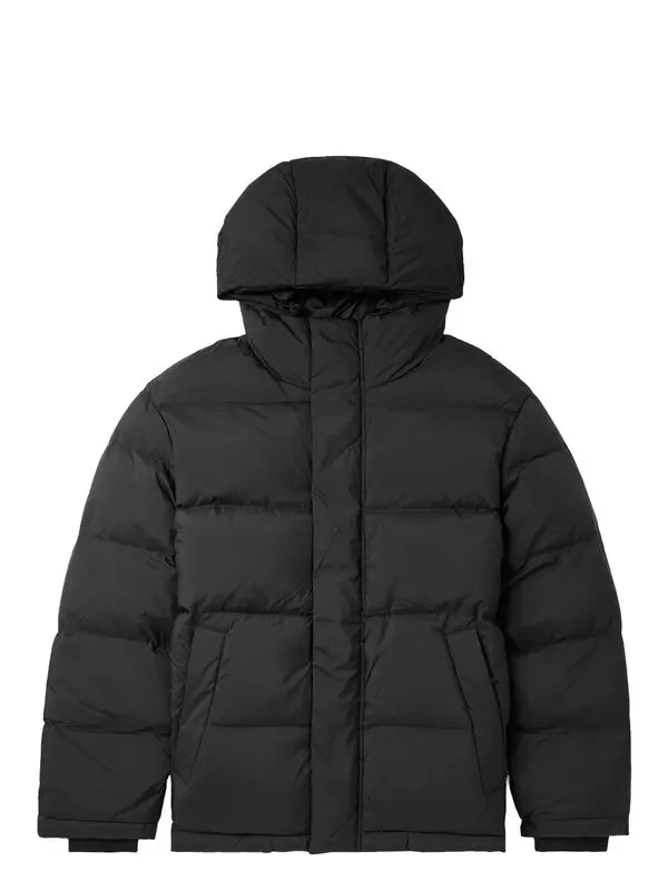 Nn07 Matthew 8245 Quilted Padded Hooded Jacket - Black