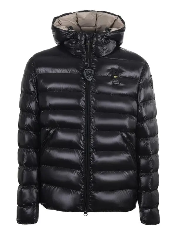 BLAUER. Quilted Ripstop Nylon Jacket - Black