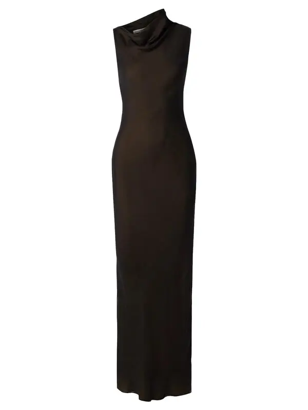 KALLMEYER Lilith One-shoulder Maxi Dress - Black