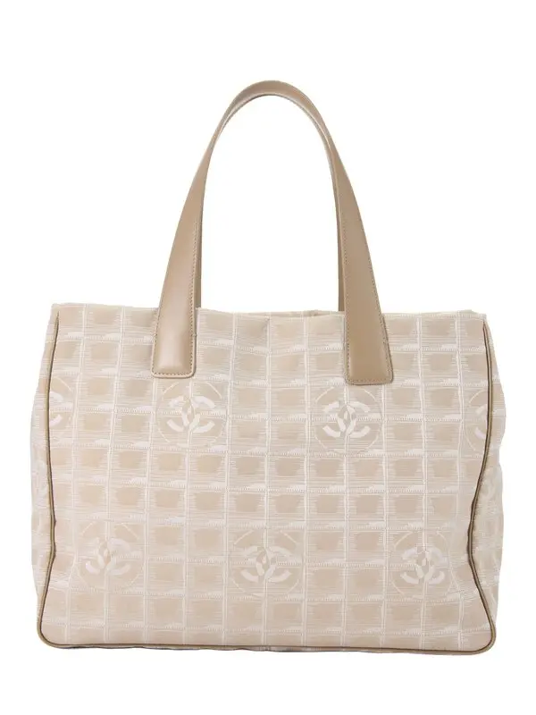 Chanel Travel Line Tote - Beige