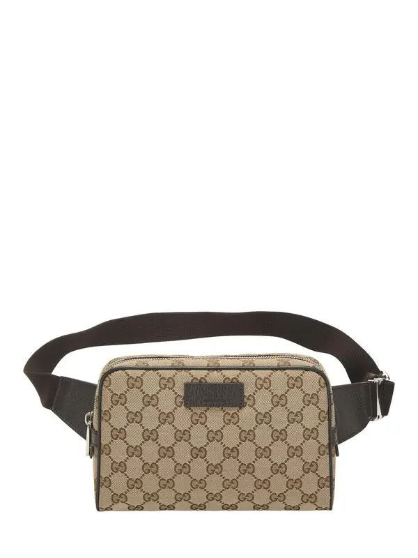 Gucci Original Gg Waist Pouch - Brown