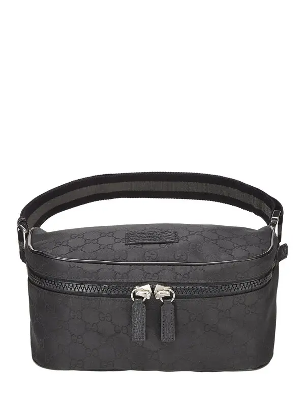 Gucci Gg Waist Pouch - Black