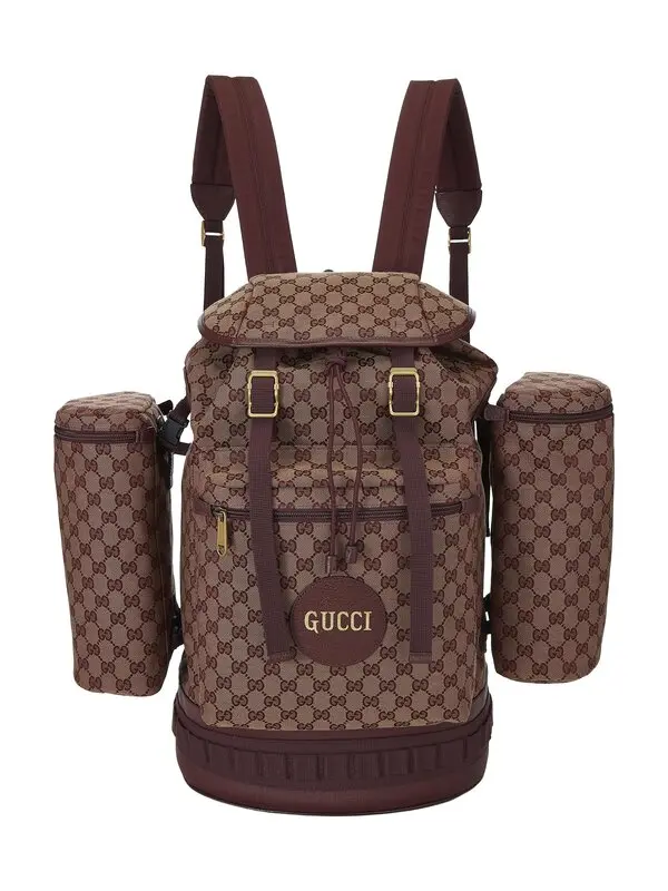 Gucci Gg Alpina Trekking Backpack - Burgundy
