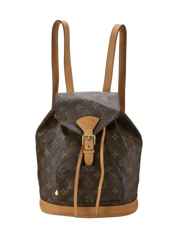 LOUIS VUITTON Monogram Montsouris Backpack - Brown