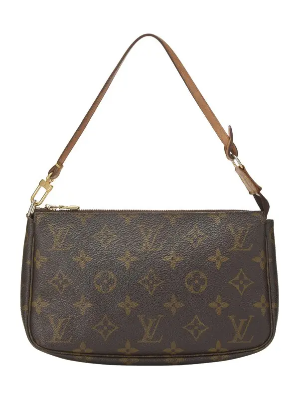 LOUIS VUITTON Monogram Pochette Accessoires - Brown
