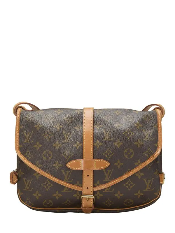 LOUIS VUITTON Monogram Saumur 30 - Brown