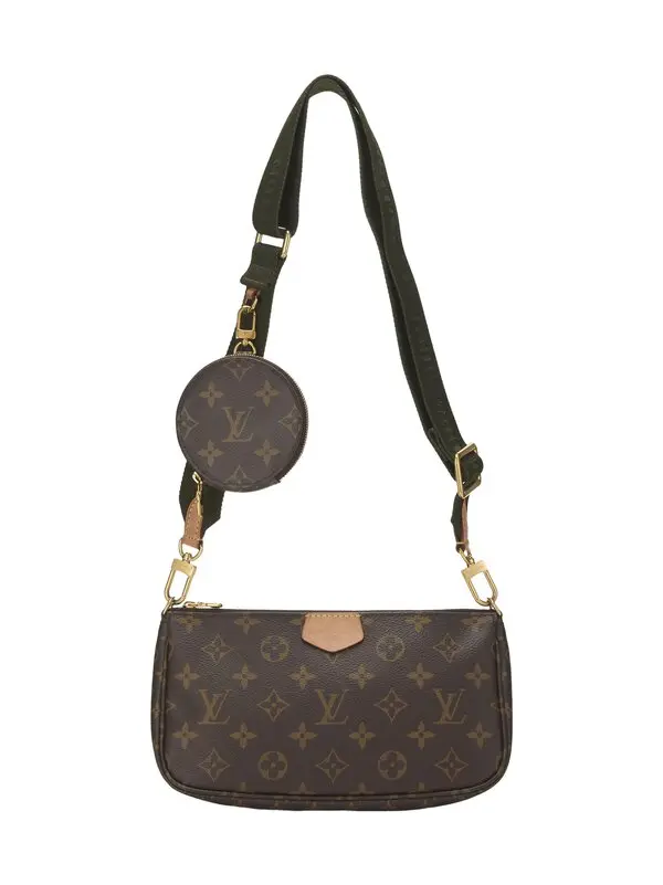 LOUIS VUITTON Monogram Multi Pochette Accessoires - Green