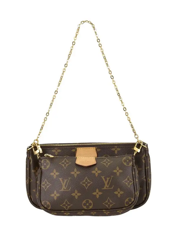 LOUIS VUITTON Monogram Multi Pochette Accessoires - Green