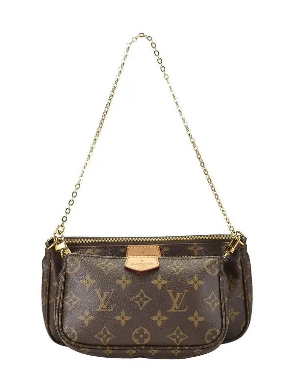LOUIS VUITTON Monogram Multi Pochette Accessoires - Pink