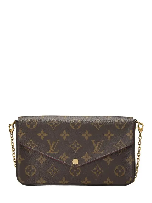 LOUIS VUITTON Monogram Pochette Felicie - Pink