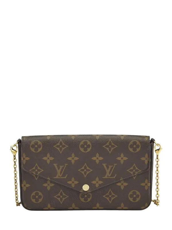 LOUIS VUITTON Monogram Pochette Felicie - Pink