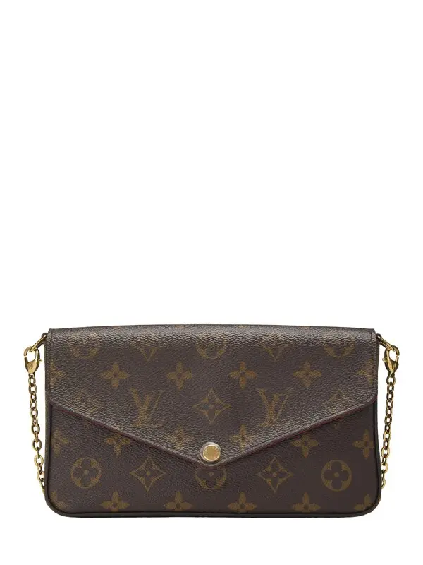 LOUIS VUITTON Monogram Pochette Felicie - Purple