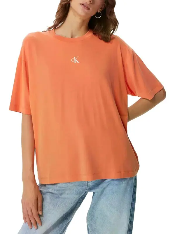 Calvin Klein Logo T-shirt - Orange