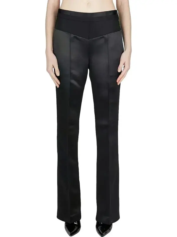 Helmut Lang Satin Trousers - Black