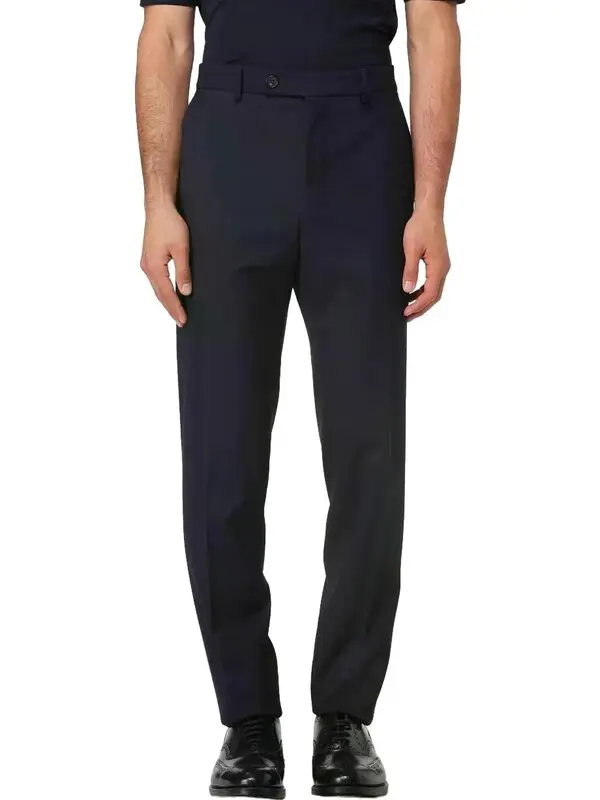 Incotex Button Trousers - Blue