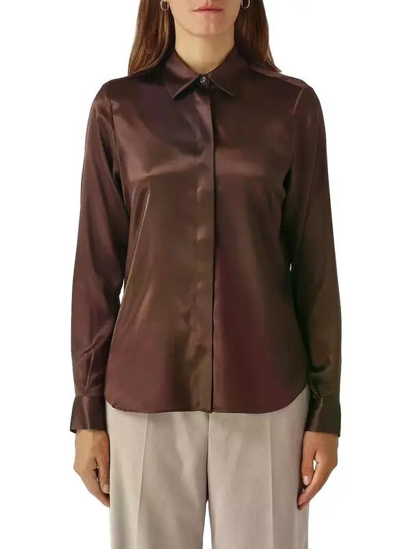 Tagliatore Buttoned Shirt - Brown