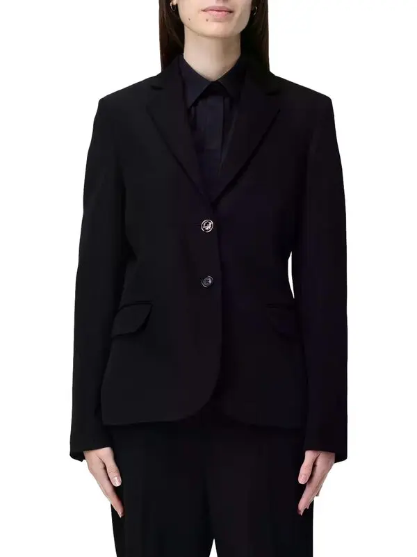 Moschino Single-breasted Blazer - Black