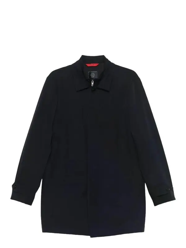 LOW BRAND Zip-fastening Coat - Black