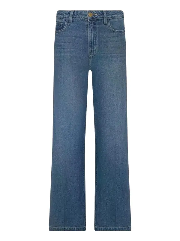 L'Agence Scottie High-wide Jeans - Blue