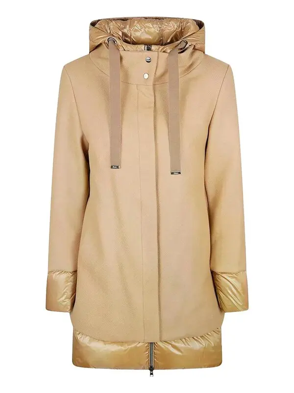Herno Hooded Jacket - Neutrals