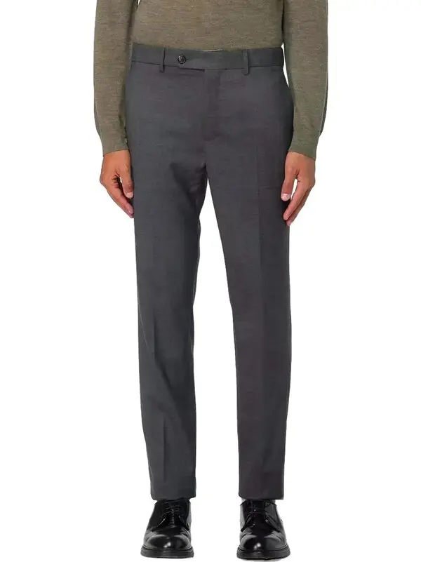 Incotex Pressed-crease Trousers - Grey