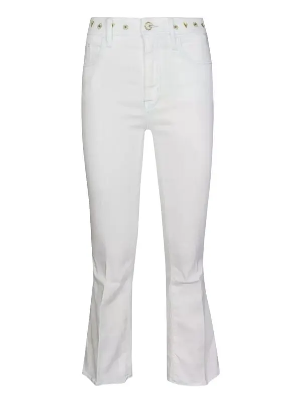 Jacob Cohen Victoria Floral-embellished Jeans - White
