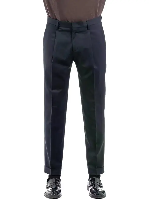 BRIGLIA 1949 Pleated Trousers - Blue