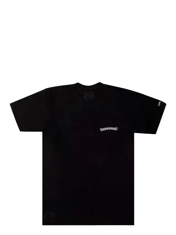Chrome Hearts Scroll-logo Pocket T-shirt - Black