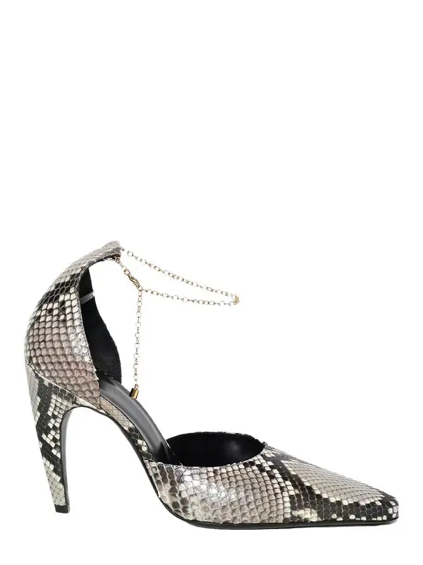 JUDE 105mm Faith Heeled Pumps - Grey