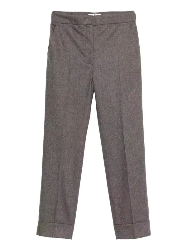 PT TORINO Straight-leg Trousers - Grey