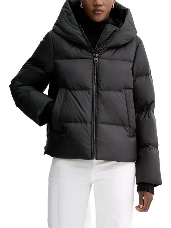 Marc O'polo Hooded Puffer Jacket - Black