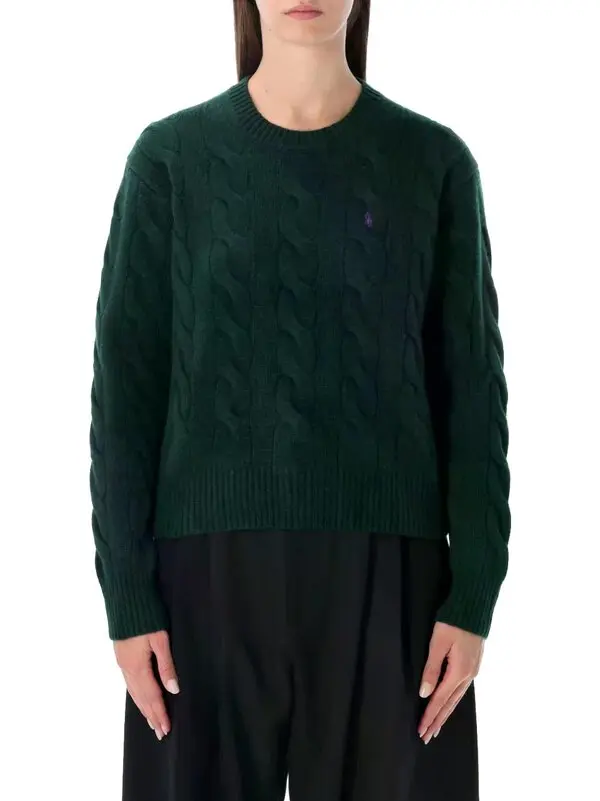 Polo Ralph Lauren Cable Knit Pullover - Green